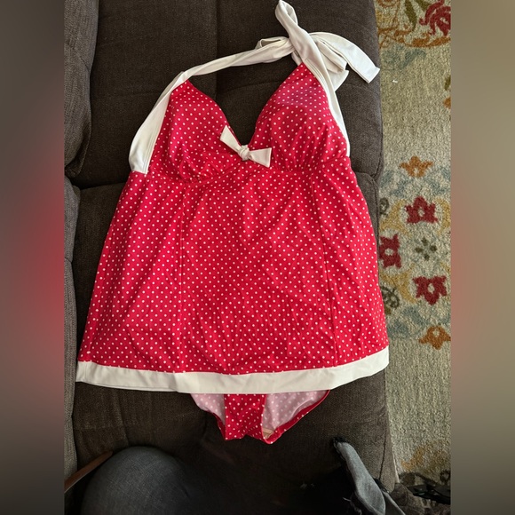 Tropical Escape | Swim | Swim Dress Red 4 Retro Boho | Poshmark